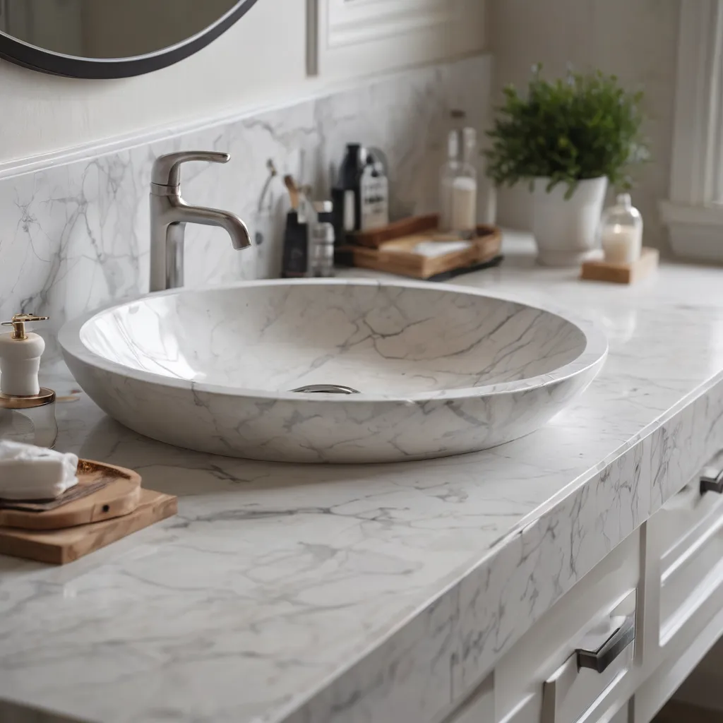Choosing the Right Bathroom Sink Countertops
