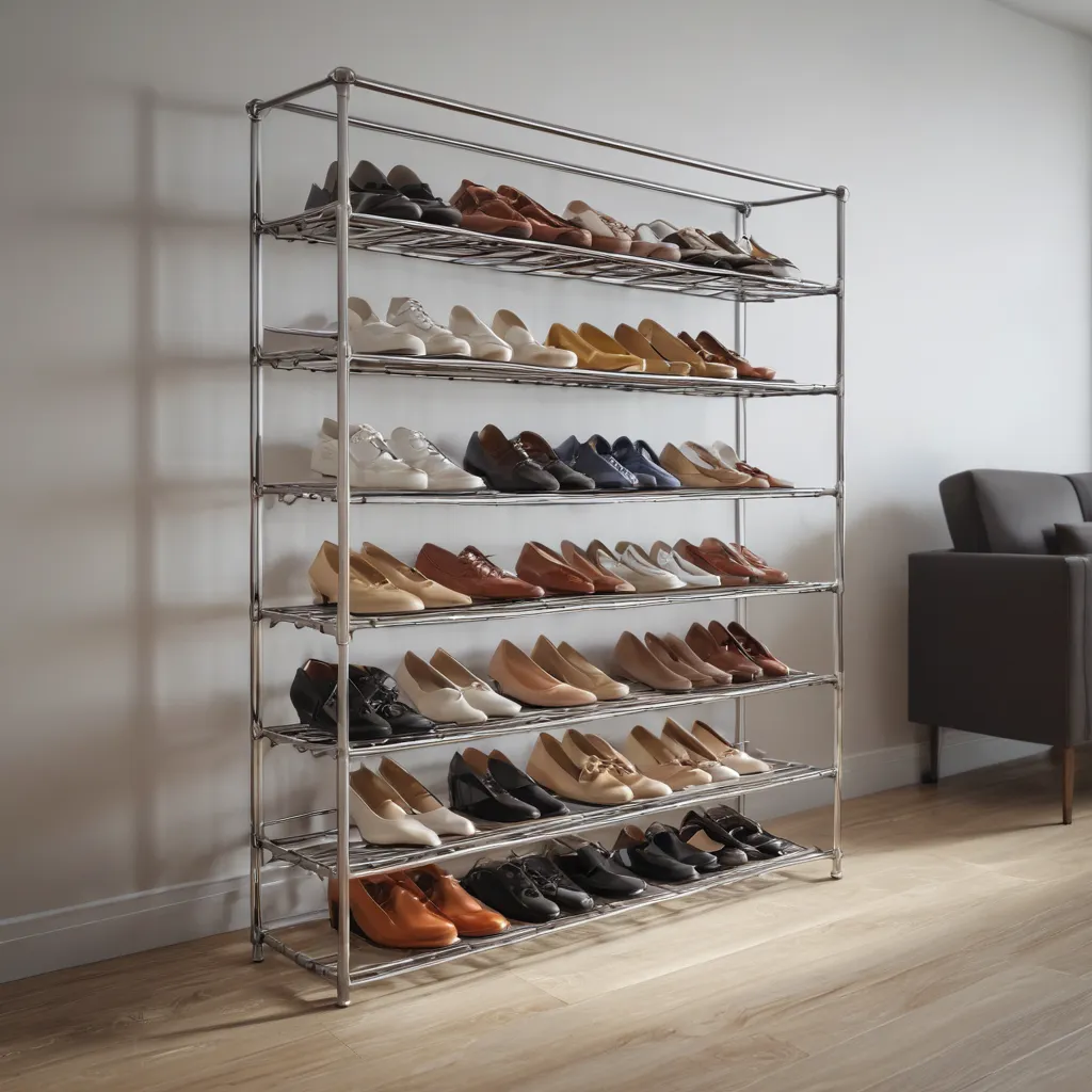 Organizing Elegance: Shoe Racks for Shoe Boxes